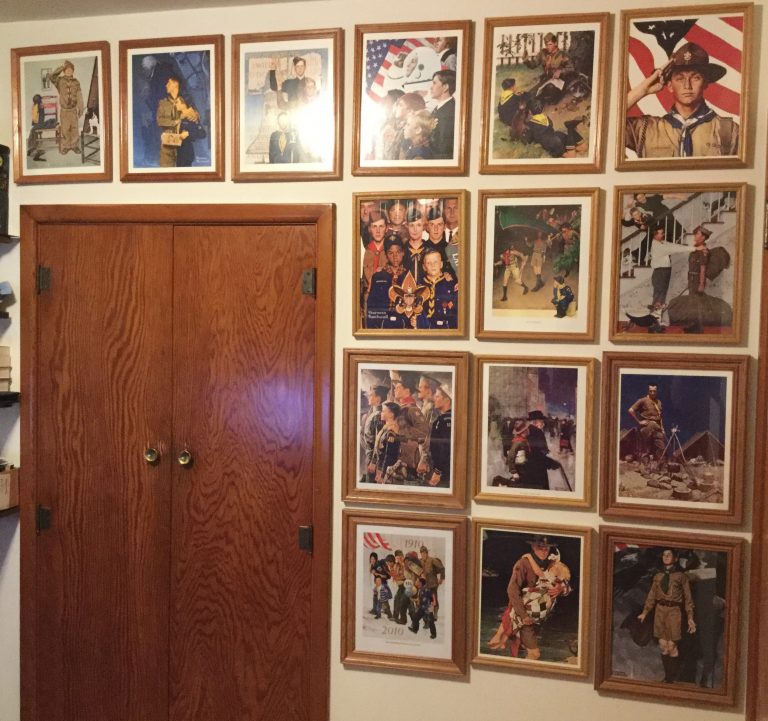 A Scoutmaster's Blog » Blog Archive » The Rockwell Wall